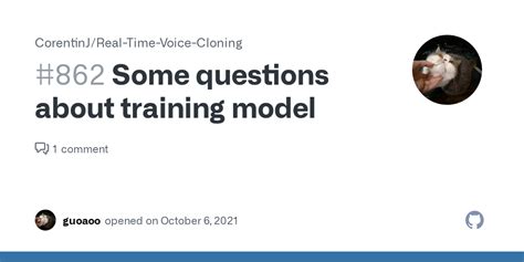 some questions about training model · issue 862 · corentinj real time
