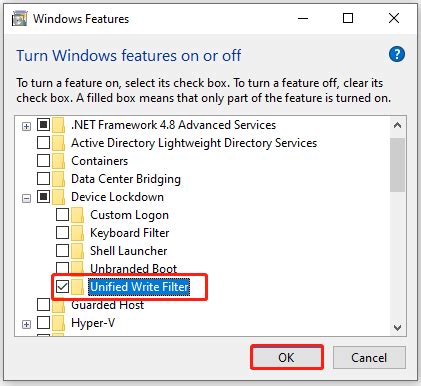 What Is Unified Write Filter How To Use It On Windows 10 MiniTool