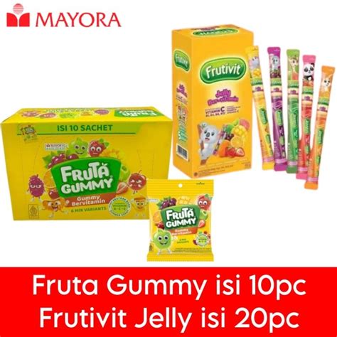 Mayora Frutivit Jelly Fruta Gummy Jelly Candy Shopee Malaysia