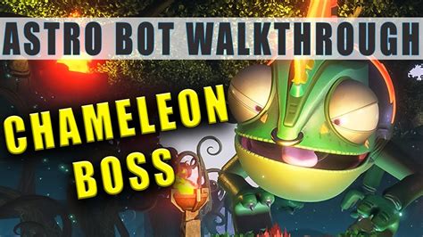 Astro Bot Chameleon Boss Fight How To Beat Mecha Leon The Giant