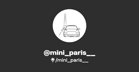 Miniparis Instagram Facebook Linktree