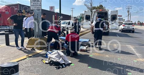 Motociclista Sufre Aparatoso Accidente En El Bulevar Torres Landa