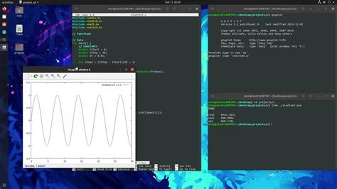 Realtime Plotting Gnuplot Youtube