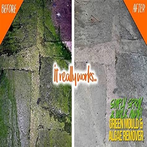 8l Patio Cleaner Simply Spray And Walk Away Green Mould And Algae Killer