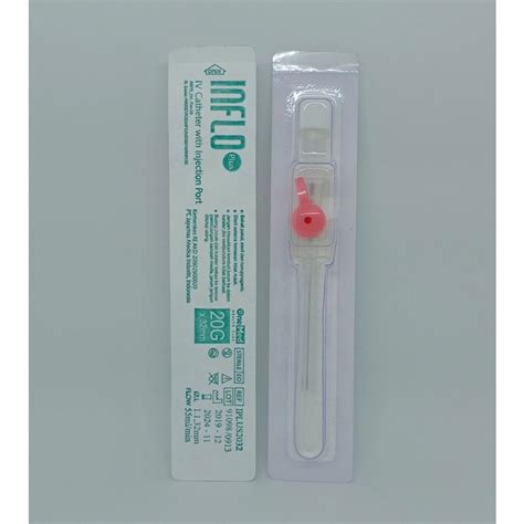 Jual Inflo18 Inflo 20 Inflo 22 Inflo 26 Iv Catheter Inflo Plus 20 Inflo Plus 22 Inflo Plus 24