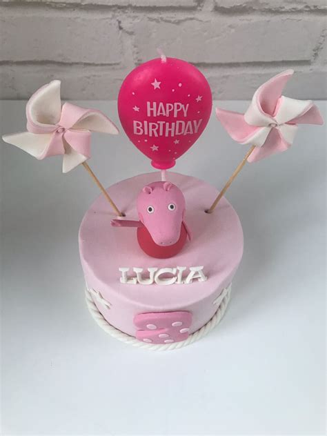Ana Barta Respostería Creativa Tartas Fondant Madrid Pepa Pig Tarta
