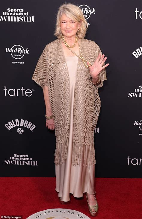 82 Year Old Martha Stewart Shines At The Sports Illustrated Swimsuit