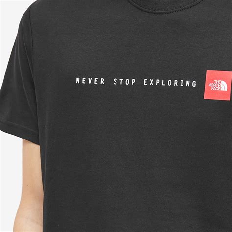 North Face Logo Never Stop Exploring