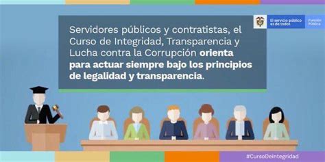 Curso Virtual De Integridad Transparencia Y Lucha Contra La Corrupción