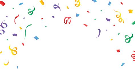 Party Confetti Vector