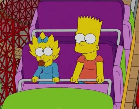 Bart Y Maggie Pósteres De Libros Los Simpson Dibujos