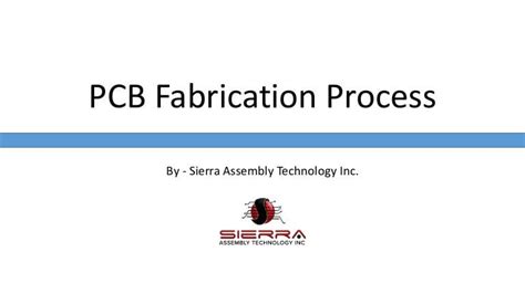 Pcb Fabrication Process Relectronics