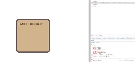 outline 和 border radius产生的碰撞 outline border radous csdn博客