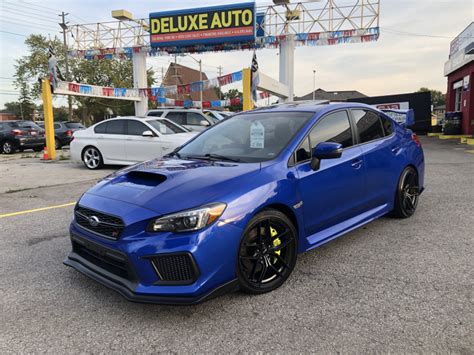 ﻿2018﻿ ﻿subaru﻿ ﻿wrx﻿ ﻿sti Limited Manual Wwing Spoiler﻿ Deluxe Auto