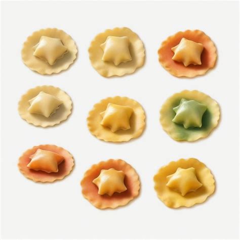 Premium Vector A Collection Of Star Shaped Mini Star Shaped Cookies