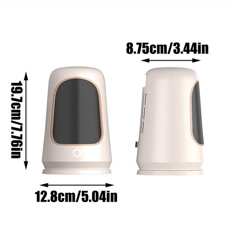 1200w Small Space Heaters For Indoor Use Ptc Ceramic Personal Heater