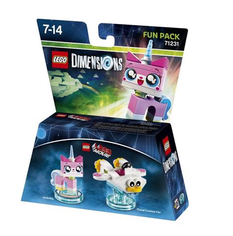 Lego Dimensions Fun Pack Lego Movie Unikitty Lego Dimensions Lego