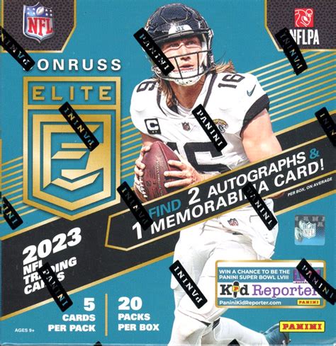 🏈 Nfl 2023 Panini Donruss Elite Football Hobby【製品情報】 Trading Card Journal