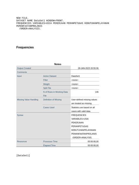 Output Spss Pdf Chi Squared Test Statistical Inference
