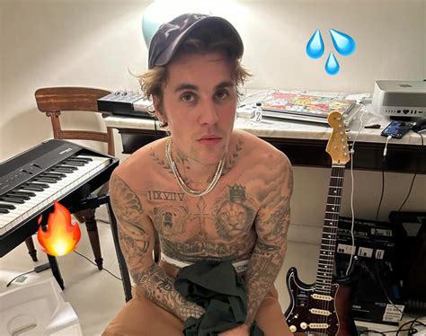 Justin Bieber Is Thirsty And Wet Perez Hilton