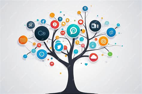 Premium Photo Abstract Social Media Background With Lines Connected