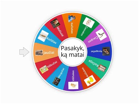 Garsas Ir Raidė Č Laimės Ratas