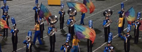 Marching Band And Color Guard Foothill Music