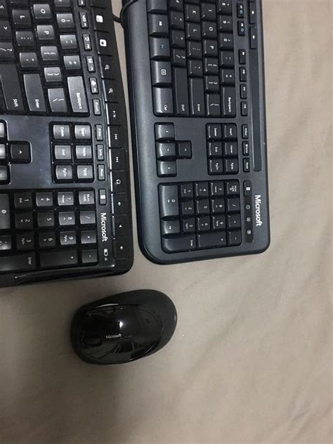 Microsoft Wireless Keyboard Microsoft Wireless Mouse Wire Keyboard