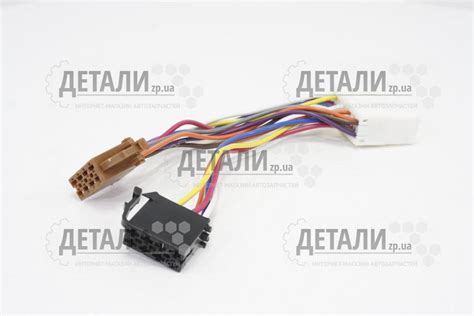 Разъем автомагнитолы ISO Ланос Китай 434809 – купить на ДЕТАЛИ.zp.ua