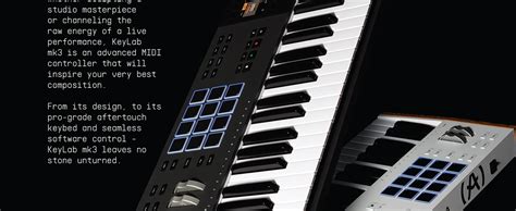 Arturia Keylab 49 Mk3 White — 49 Key Usb Midi Keyboard
