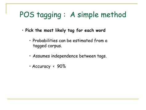 PPT POS Tagging And Chunking For Indian Languages PowerPoint