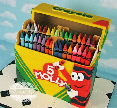 Crayola Crayons Cake The Sweet Life Cakes And Cookies By Julie