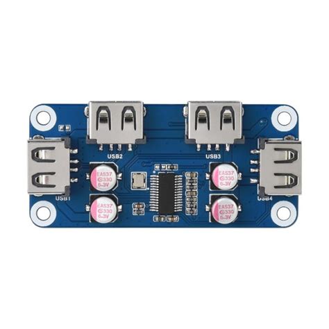 Waveshare USB HUB HAT B For Raspberry Pi Series With 4x USB 2 0 Ports Zbotic