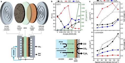 Influence Of Anolyte Concentration On Co2 Electrolysis Selectivity A