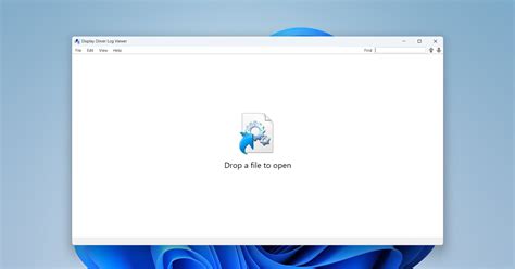 Display Driver Log Viewer In Classic Win32 Style R Windows Redesign