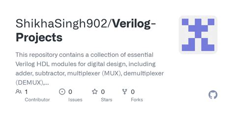 Verilog Projects4 Bit Parallel Adder At Main · Shikhasingh902verilog