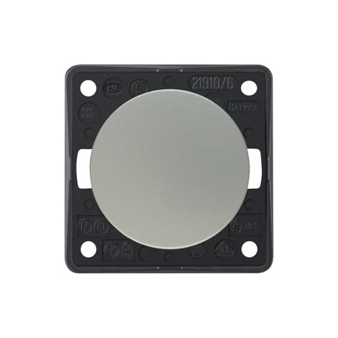 Berker Recessed Toggle Switch Chrome Matt 250v 16ax