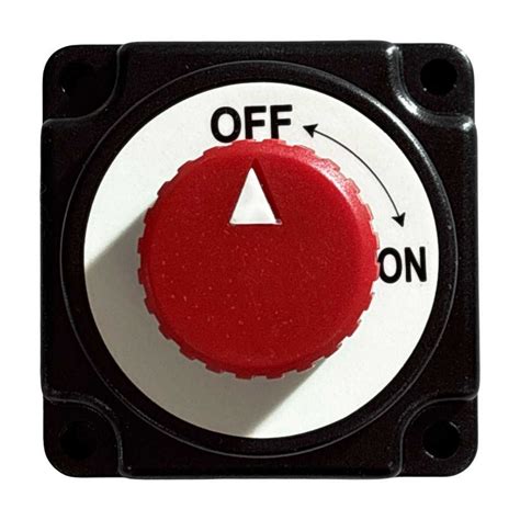 Electra Knob Battery Switch 200a Single Battery