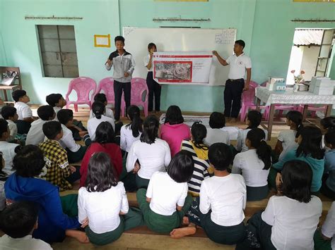 သရက်ချောင်းမြို့နယ်တွင် မိုင်းအန္တရာယ်အသိပညာပေးဟောပြောပွဲကျင်းပ Information And Public