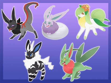 Eevee Fusion Auction Closed By Mondlichtkatze On Deviantart