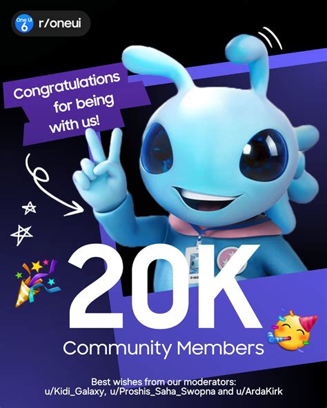 Celebrating A Huge Milestone For Our Oneui Community 🎉 R Oneui
