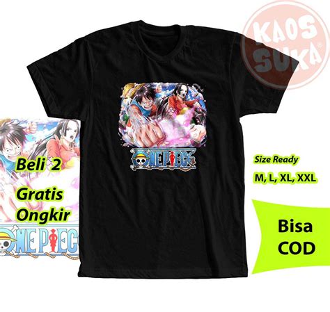 Kaos Boa Hancock Baju Anime Onepiece Mugiwara Luffy Lazada Indonesia