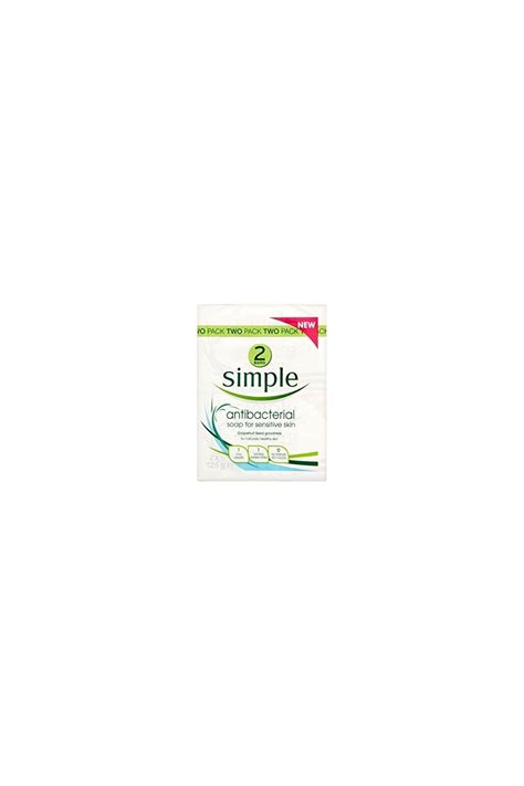 Simple Soap Anti Bac 2x125g Bath Products From Allcures Plc Uk