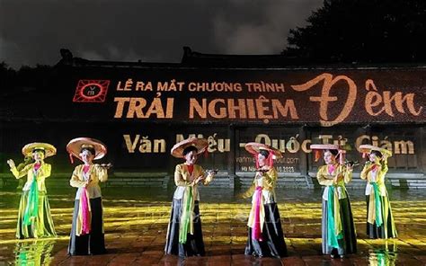 Tour đêm Văn Miếu Quốc Tử Giám Tinh Hoa đạo Học