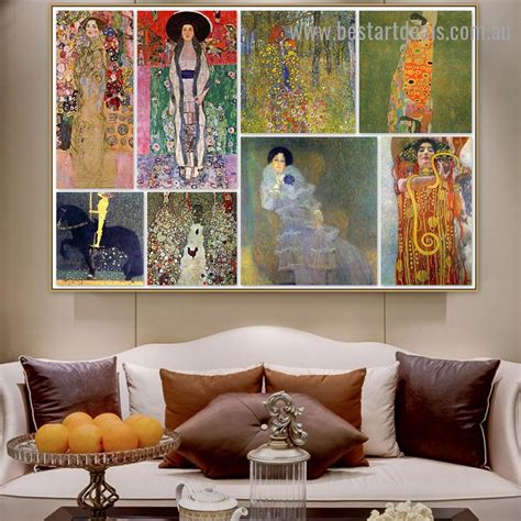 Gustav Klimt Collage X Au