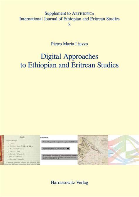 Digital Approaches To Ethiopian And Eritrean Studies 8 Buy Online At