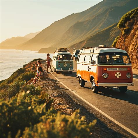 Free Coastal Road Trip Image Sunset Travel Ocean Download At