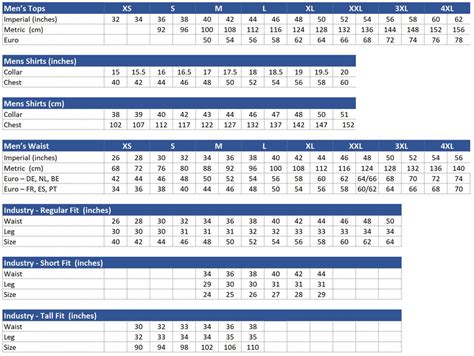 Size Chart Atelier Yuwaciaojp