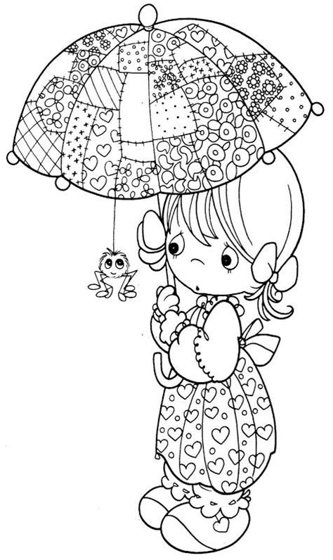 Desenho De Momentos Preciosos Chovendo Sapo Para Colorir Tudodesenhos