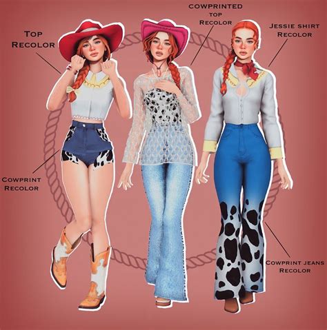 Jessie Overview Cc List Cc Folder Ladybugtrait Sims 4 Mods